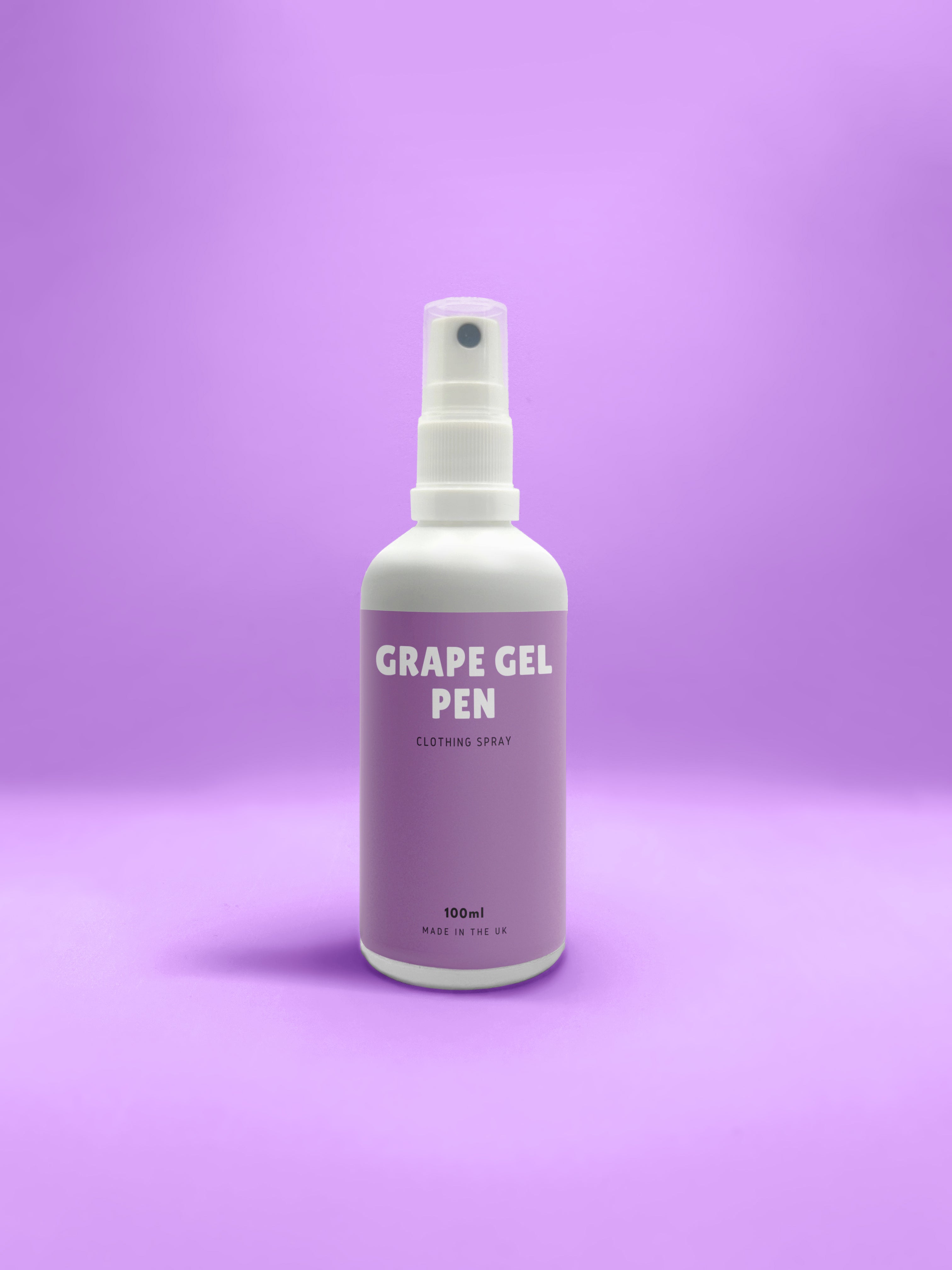 Grape Gel Pen Clothing Spray – Thread Type