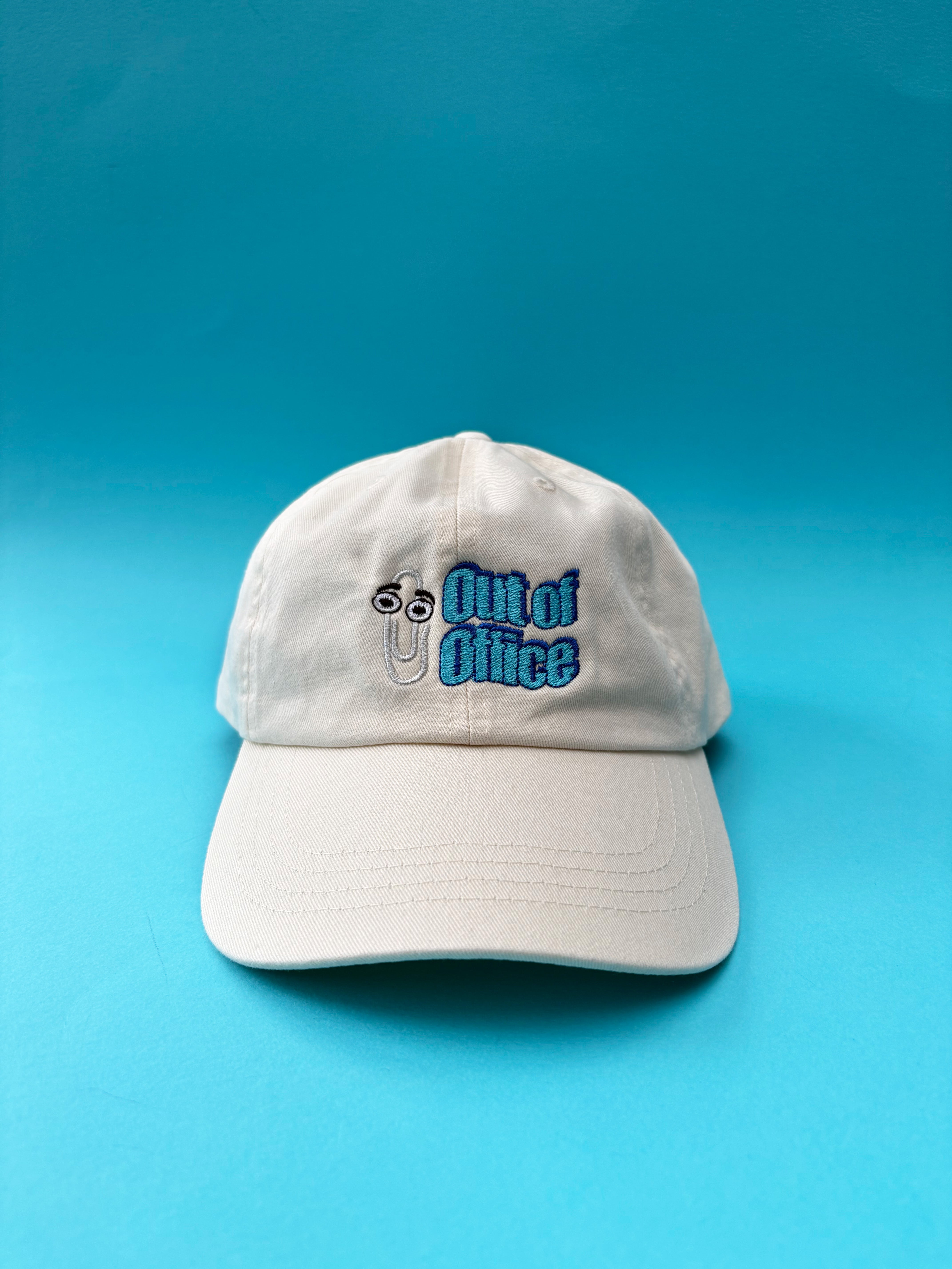 ‘Out of Office’ Slogan and Paperclip Cap – Thread Type